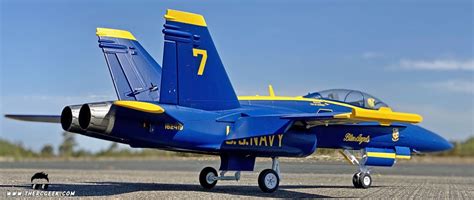 E Flite F 18 Blue Angels 80mm Edf Assembly And Flight Review