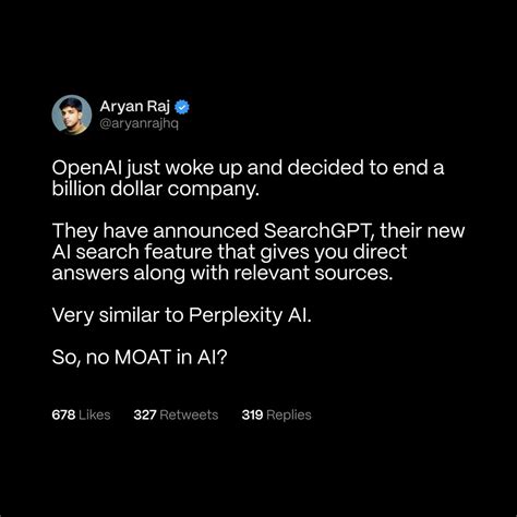 Aryan Raj On Linkedin Openai Just Woke Up And Decided To End A Billion