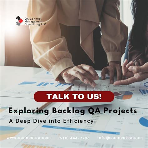 learn about backlog qa projects qa connect management consulting llc posted on the topic