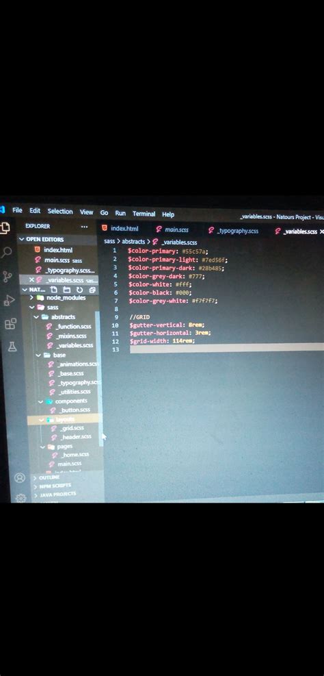 css how can i make import function in my main scss global stack