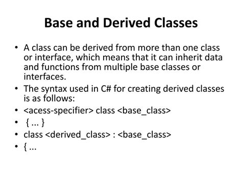 C Inheritance And Polymorphism Ppt Download