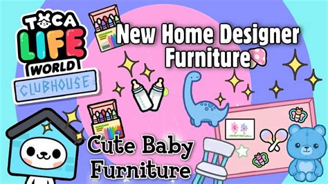 Toca Life World New Home Designer Furniture And Decorations Toca Boca