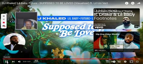 DJ Khaled Lil Baby Future SUPPOSED TO BE LOVED Visualizer Ft Lil