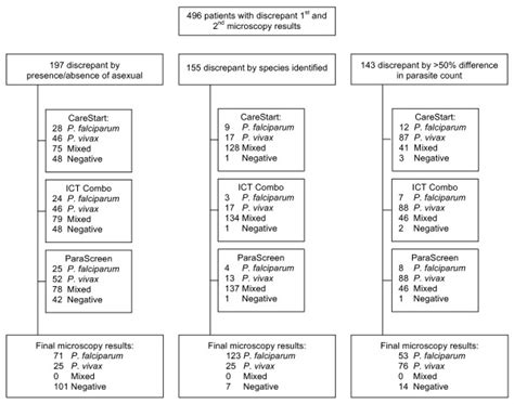 Flowchart Of Microscopy Results Discrepant Between First And Second Download Scientific Diagram