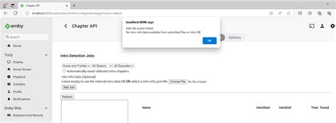 Skip Intro Questions General Windows Emby Community