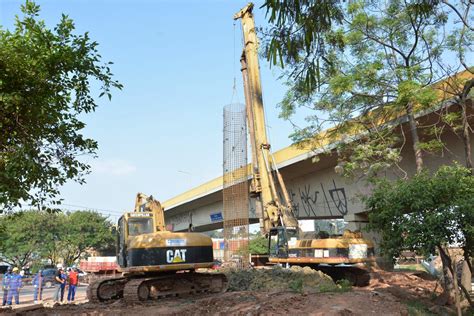 Obras De Duplicação Do Viaduto Adib Chammas Prosseguem Em Ritmo