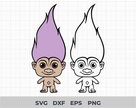 Troll Doll Clipart