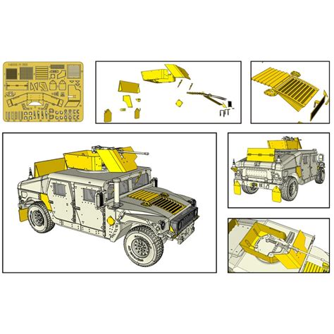 172 Us Modern M1114 Up Armored Hmmwv With Gpk Turret
