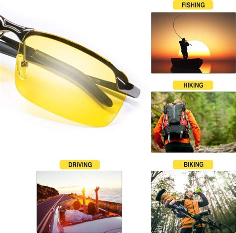 Clear Night Anti Glare Polarized Night Driving Glasses With India Ubuy