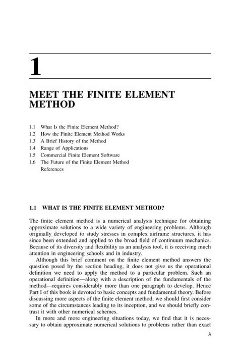 Pdf Meet The Finite Element Method Civil Engineering The Fem · 3