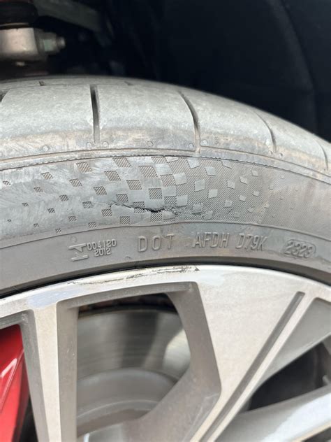 Bumped A Sharp Curb And Now Have A Cut In My Tire Will This Need