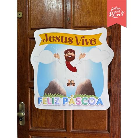 Painel Páscoa Cristã Artes para o Reino