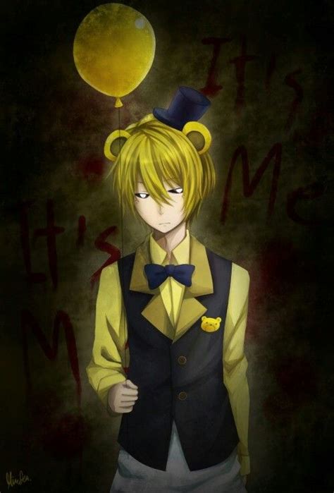 Five Nights At Anime Golden Freddy Lindatweets