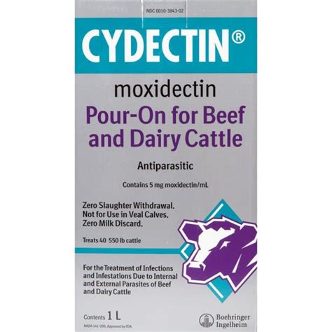 Bayer Cydectin Pour On Dewormer 1 Liter Plumbshops
