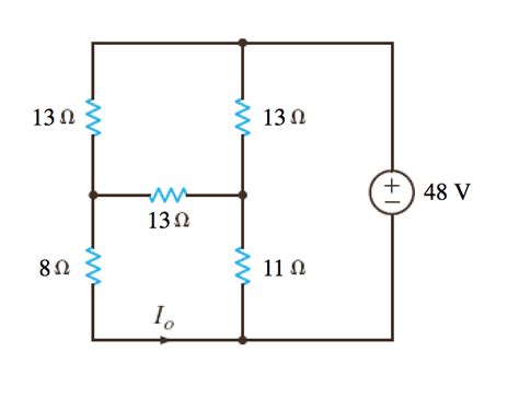 Solved Find I0 In The Circuit In The Figure Chegg