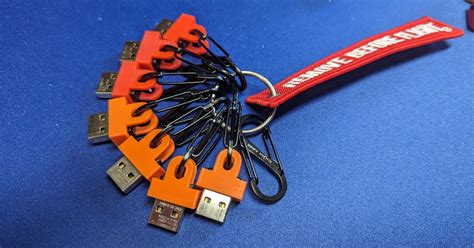 Usb Logitech Unifying Nano Receiver Keychain W Wider Hole By Matthew