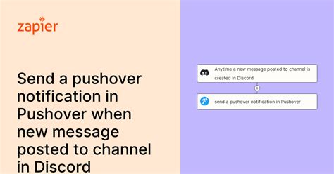 Anytime A New Message Posted To Channel Is Created In Discord Send A Pushover Notification In