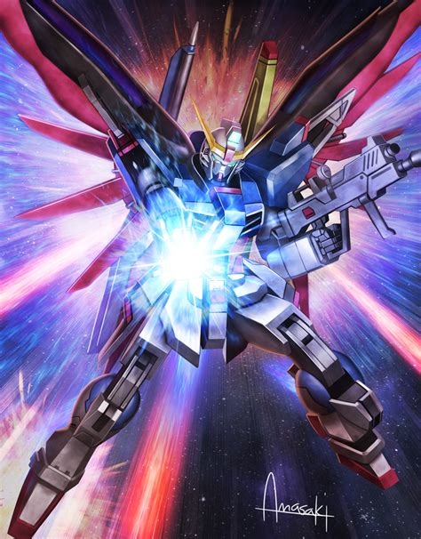 Safebooru Amasaki Yusuke Battle Beam Rifle Commentary Request Destiny