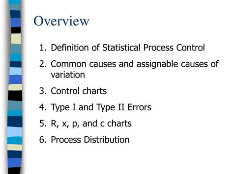 PPT Statistical Process Control PowerPoint Presentation Free Download ID