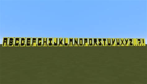 Minecraft Banner Alphabet Minecraft Banners Minecraft Banner