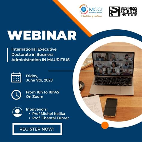 Executive Dba In Mauritius Turn Your Experience Into Knowledge Mcci