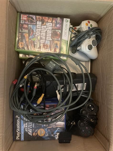 Xbox 360 Ps2 Games Controllers Wires In Didsbury Manchester