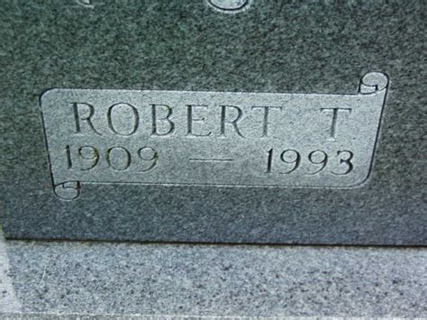 Robert Thomas Brown 1909 1993 Find A Grave äreminne