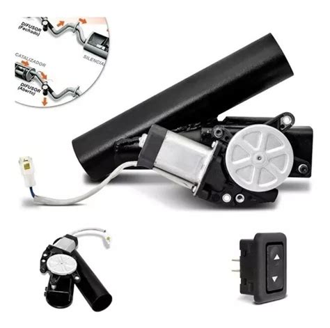 Difusor Eletrônico Escape 2 Polegadas Botão Hb20 Parcelamento Sem Juros