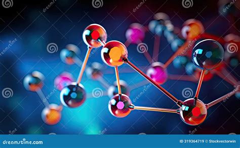 Atom Carbon Dioxide Molecule Stock Illustration Illustration Of