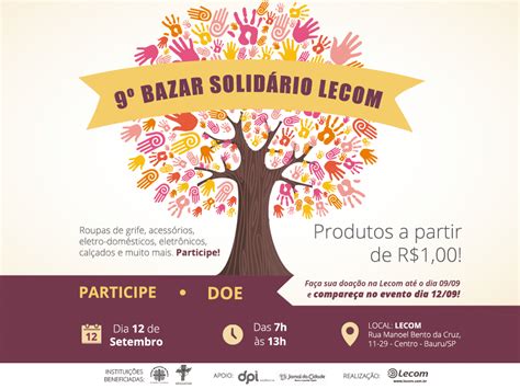 9° Edição Do Bazar Solidário Lecom
