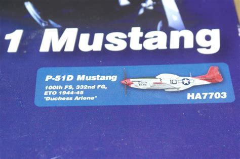 Hobby Master 148 P 51d Mustang 100th Fs 332nd Fg Eto 194445 Duchess