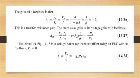 Feedback And Oscillator Circuits Pptx