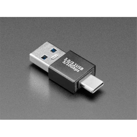 Buy Adafruit 5329 USB A Plug To USB C Plug Adapter In India Fab To Lab