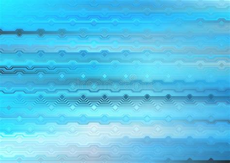 Abstract Blue Background With Random Geometric Lines Pattern Elegant White And Blue Colorway