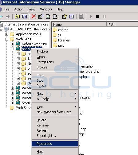 The Page Cannot Be Found Error Occurs While Configuring Phpmyadmin In