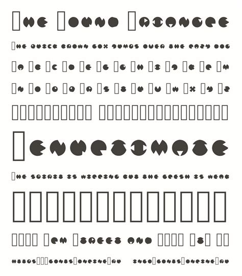 The Round Triangle Font