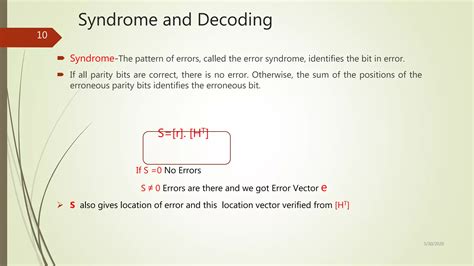Hamming Code System Pptx