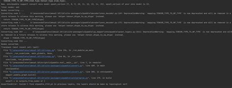Assertionerror Couldnt Find X2paddle1749p1 In Previous Layers The
