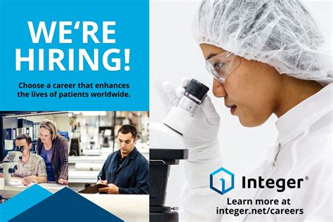 Integer Holdings Corporation On Linkedin Integer Hiring