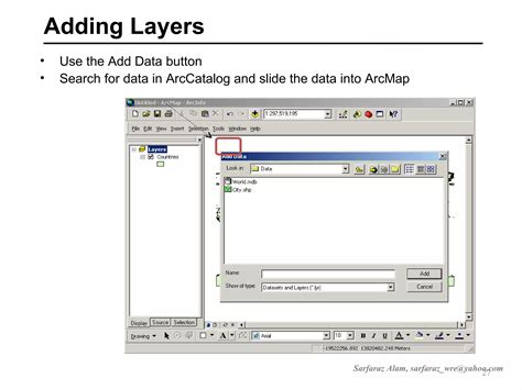 Lecture 1b Introduction To Arc Gis Ppt
