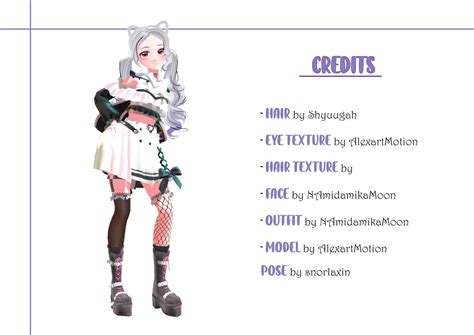 Tda Menhera Haku Model Dl By Shinoxnora On Deviantart