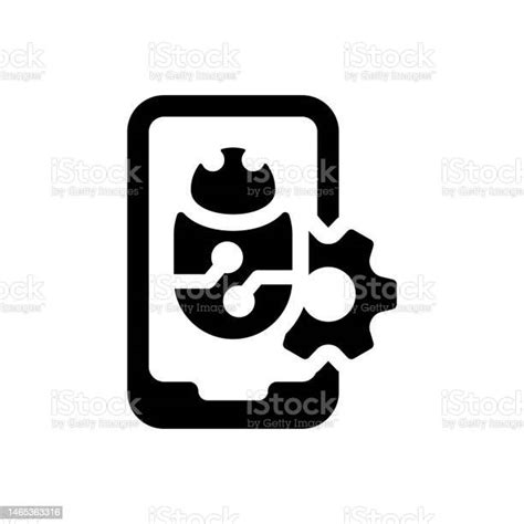 Mobile Bug Fixes Icon Stock Illustration Download Image Now Blue