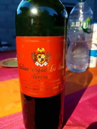 2015 Château Vignal la Brie Bergerac Rouge Vivino US