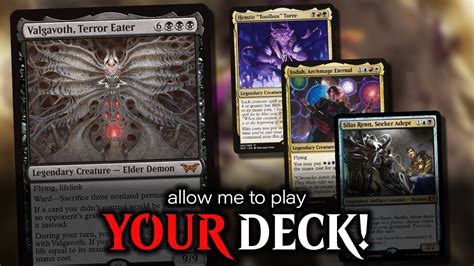Valgavoth Terror Eater Commander Deck Game Play Youtube