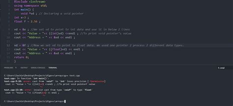 Pointers To Void And Nullptr Algo Advanced Data Structures In C Coding Blocks