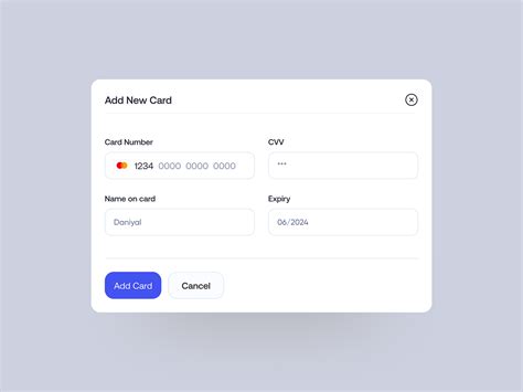 property management add new card by jannatul ferdous on dribbble