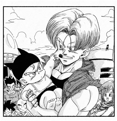 Vegeta Son Gohan Trunks Kuririn Trunks And 2 More Dragon Ball And