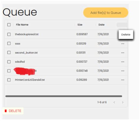 Javascript Material Ui Datagrid Button To Delete Individual Row