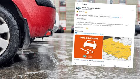 Zagrożona prawie cała Polska IMGW ostrzega przed oblodzeniem i wiatrem Wiadomości