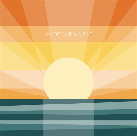 새해 신년카드 태양 일출 배경 일러스트 Ai 다운로드 Download New Year New Years Card Sun 어반브러시